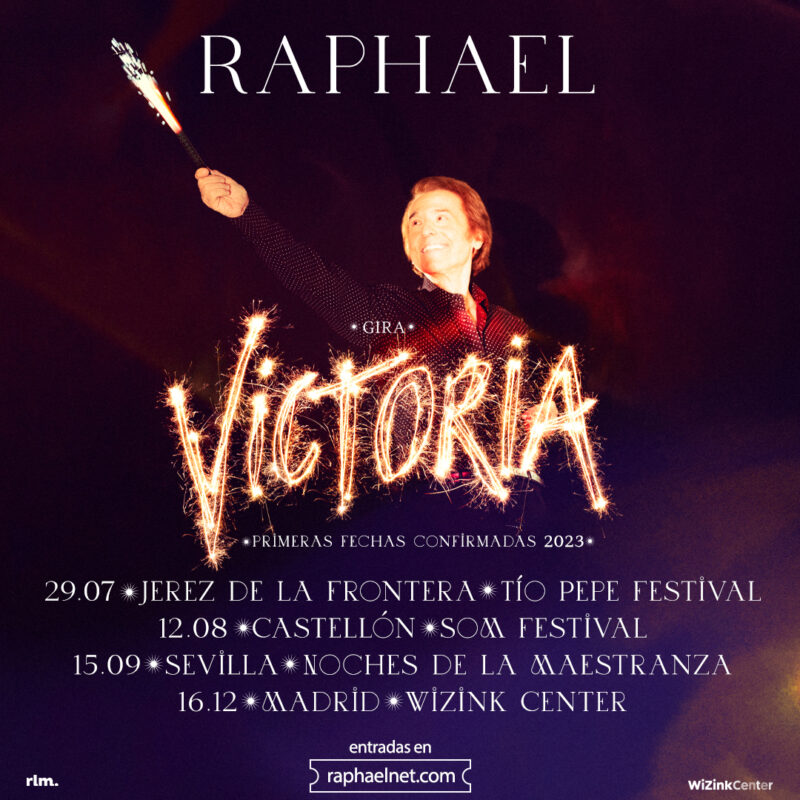 'RAPHAEL 6.0': 60 AÑOS SOBRE LOS ESCENARIOS | YA DISPONIBLES LAS ...